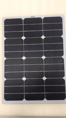 China Monocrystalline SunPower Flexible Solar Panels ETFE Surface 36W For Vehicle for sale