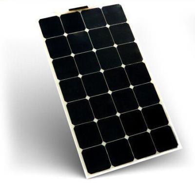 China Easy Carry SunPower Semi Flexible Solar Panels 90W Ultra - Light For Caravans for sale