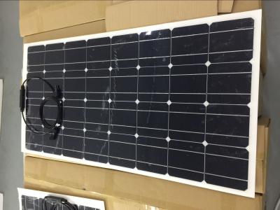 China Clean SunPower Flexible Solar Panels , Green Energy 100W Flexible Solar Panel for sale