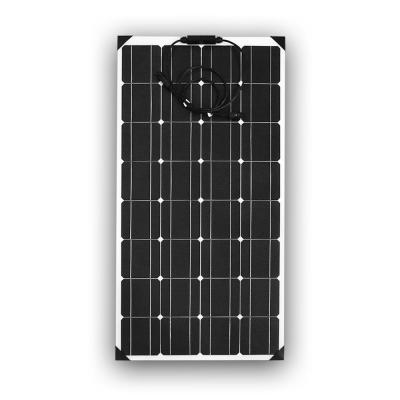 China Mono 100 Watt Flexible Solar Panel , Etfe Solar Panel With SGS Certification for sale