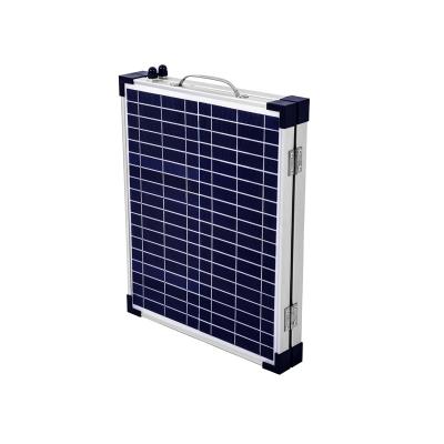 China Sunpower Black Foldable Solar Panel 18V 40W Monocrystalline For Camping Kits for sale