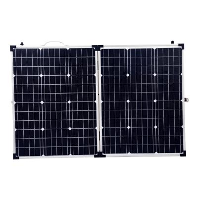 China Lightweight Waterproof Flexible Folding Solar Panels 18v 100w With MC4 Connectors for sale