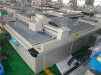 China Flexible Paper Box Making Machine Cutting Thickness 6mm - 60mm High Speed for sale