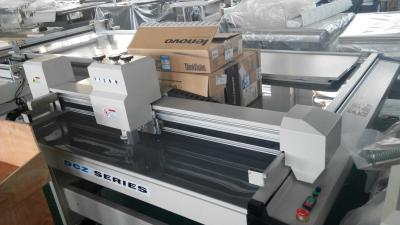 China Convenient Half Cut Paper Box Making Machine Creasing Wheel With Oscillating Knife for sale