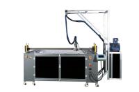 China Accuracy Speed XY Plotter 2-3Kg/h Liquid Glue Output For Adhesive Label Topsheet for sale