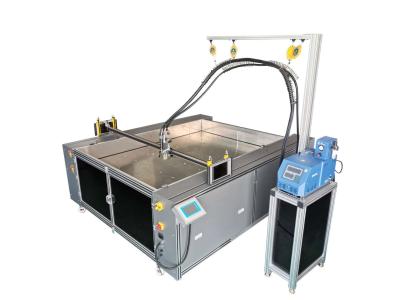 China Innovative dot gluer system with 2 Work Stations and 0.6mm nozzle diameter for sale