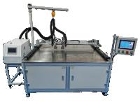 China Up To Four Operators Line Gluer With Working Size 1700*2500mm for rhinestone dispensing machines for sale