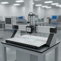 China XY Glue Plotter with 0.3mm Nozzle Diameter, 24h Working Time, and 3200x2000mm Working Size for Precision Gluing for sale