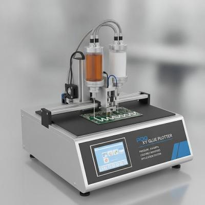 China XY Glue Plotter with 0.6-0.8Pa Pressure, 840mm Stack Height, and 2-3Kg/h Glue Output for Precision Gluing for sale