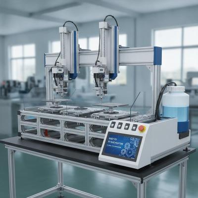China XY Glue Plotter Gluing Machine with Flexible Work Station Selection for Up To Four Operators and 24 Hour Working Time for sale