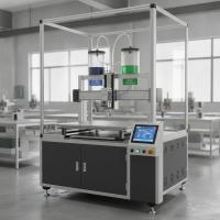 China Automatic XY Gluing Plotter with 840mm Stack Height and Hot Melt And Cold Glue In One Operation Featuring Automatic Height Adjustment for sale