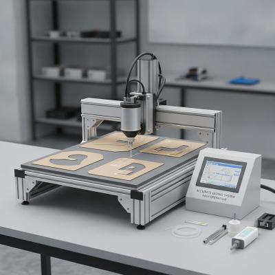 China XY Glue Plotter CNC Gluer with 840mm Stack Height 2-3Kg/h Glue Output and 24h Working Time for sale