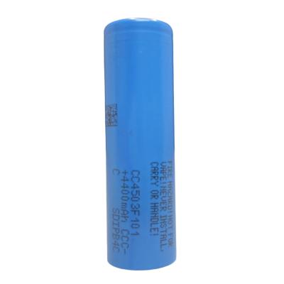 China INR21700-45T 21700 Cylindrical Cells 4500mAh High Discharge 35A 3.6v Lithium Cell for sale