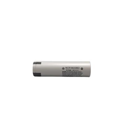 China NCR18650BD Cylindrical Lithium Ion Battery 3.6V 3180mAh 2C Grade A Rechargeable for sale