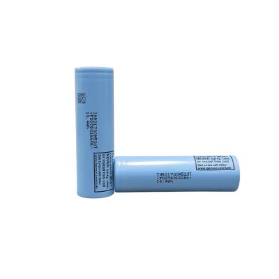 China INR21700M52V 21700 Cylindrical Cells 3.69V 19Wh 3C Rechargeable Lithium Ion Battery for sale