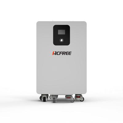 China AcFree 51.2V 314Ah Solar Energy Storage LifePO4 Battery Rechargeable Wall Mounted for sale