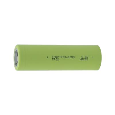 China Tenpower INR21700-30SG 21700 Cylindrical Cells 3.6V 30A Rechargeable Lithium Ion Battery for sale