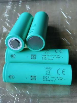 China EVE 50PL 21700 5000mAh 80A Discharge Low Resistance 5mΩ Full Tab Lithium Battery Cell for High Power Drones for sale