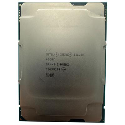 China Intel Xeon 4309Y Eight Core 2.8GHz Processor for Server and Workstation Solutions for sale