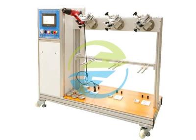 China 60rpm Household Appliance Test Equipment 3 Stations Flexing Test Apparatus For Supply Cord for sale