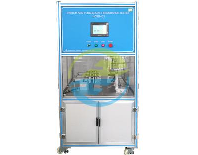 China IEC Test Equipment Linear Stroke 100mm Switch Plug Socket Life Test Machine HC9914C1 (Three Workstations) for sale