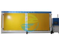 China Air Conditioning Heat Exchanger Extra Large Vacuum Box Helium Leak Detection System for sale