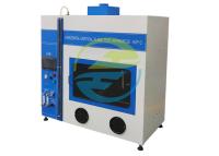 China 20±2mm/125mm Flammability Testing Equipment with Burning times Can be preset and Gas flow 500W 965±30ml/min or 117±3 mm for sale