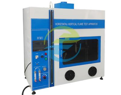 China Transparent Observation Window Flammability Test Equipment with Weight Of Copper Block 1.76 G±0.01 G/10g±0.05 G for sale
