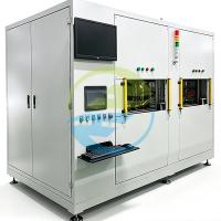China Dual-Chamber Vacuum Helium Leak Testing Equipment for Automotive Air Springs, ≤1×10⁻⁶ mbar·L/s High-Sensitivity Leak Detection with Helium Recovery for sale