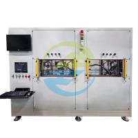 China Dual-Chamber Vacuum Helium Leak Testing Equipment for Automotive Air Springs, ≤1×10⁻⁶ mbar·L/s High-Sensitivity Leak Detection with Helium Recovery for sale