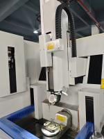 China 6 Axis CNC EDM Small Hole Drilling Machine for Turbine Blade Film Cooling Holes for sale
