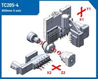 China 5 Axis Technology TC205 Spindle Swiss Type CNC Turning Lathe with After-sales Service for sale
