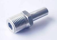 China NPT Adapter Precision Machining Metal Parts SUS Thread Joint 304 316L for sale