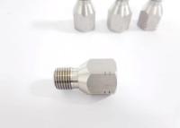 China 304 316L NPT Adapter Metal Precision Components SUS Thread Joint for sale