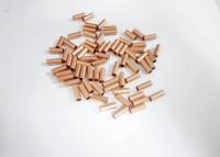 China Solar Tracker Parts Terminal Sleeve Copper Capillary D4.15, D5.2 for sale