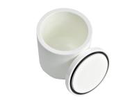 China Shockproof Zirconia Ceramic Grinding Ball Mill Jar For Extreme Milling 400rpm for sale