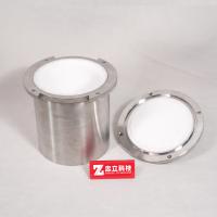 China SS304 Stainless Steel Alumina Ball Mill Grinding Jar Vacuum High Precision for sale