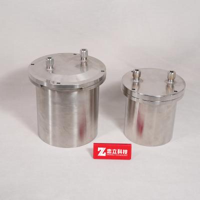 China Gas Tight Ball Mill Container Ceramic Grinding Jar For Argon Nitrogen Atmosphere Milling for sale