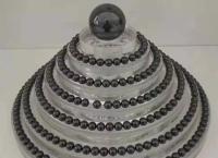 China Low Thermal Expansion Si3N4 Lead Ball Bearing Balls High Temperature For Ball Mill for sale