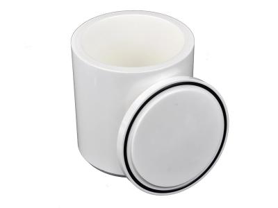 China O-ring Screw-top Or Clamp-lock Lid Sealing Various Zirconia Grinding Jars for sale