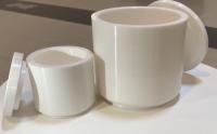 China High hardness stabilized zirconium dioxide ceramic grinding jars for sale