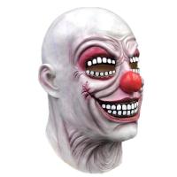 China White Natural Latex Halloween Zombie Mask Eco Friendly Non Toxic 20x28cm for sale