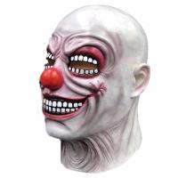 China White Natural Latex Halloween Zombie Mask Eco Friendly Non Toxic 20x28cm for sale