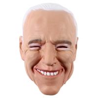 China Smiling Joe Biden Latex Rubber Mask American President Adult Size Halloween Costume for sale