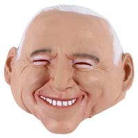 China Smiling Joe Biden Latex Rubber Mask American President Adult Size Halloween Costume for sale