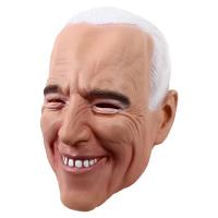China Smiling Joe Biden Latex Rubber Mask American President Adult Size Halloween Costume for sale