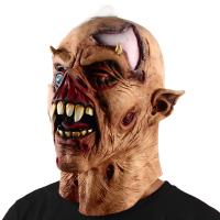 China Creative Rubber Latex Monster Head Masks With Teeth Cosplay Use for sale