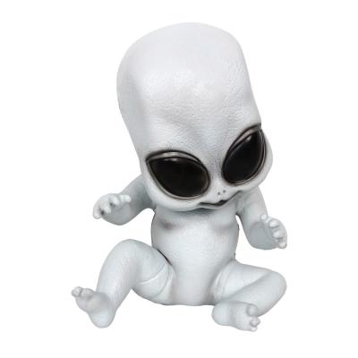 China Realistic Latex Halloween Alien Baby Doll Full Body Rubber Prop 60cm for sale
