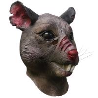 China Latex Rat Head Mask Adult Size Halloween Party Carnival Prop EN71 Certified for sale