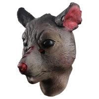 China Latex Rat Head Mask Adult Size Halloween Party Carnival Prop EN71 Certified for sale